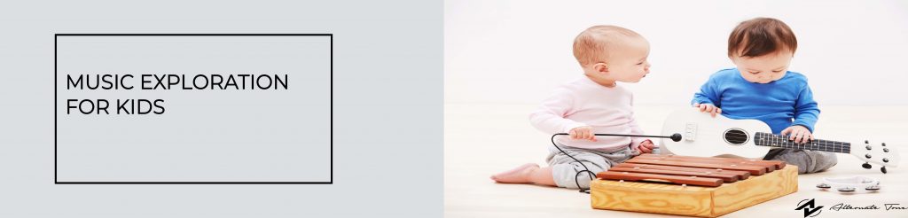 music exploration lesson for kids poster